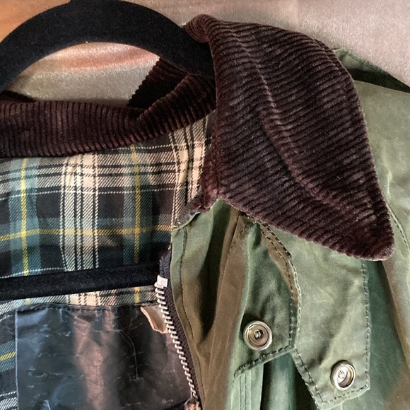 Barbour | Jackets & Coats | Vintage Barbour Waxed Chore Jacket Large ...